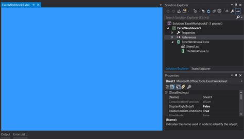Excel C VSTO Visual Studio Loads The Workbook But Not The Worksheet Stack Overflow