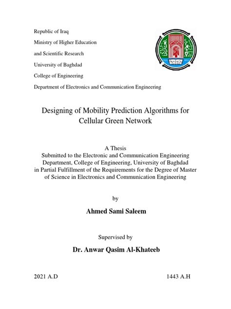 Designing Of Mobility Prediction Algorithms For Cellular Green Network