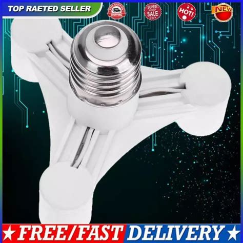 E27 To E14 Bulb Lamp Light Socket Adapter Splitter Screw Induction Lamps Holder £5 75 Picclick Uk