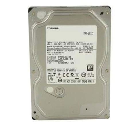 Toshiba DT01ACA DT01ACA200 Harddisk - 2 TB - 3.5" - 7200 rpm - SATA-600 ...