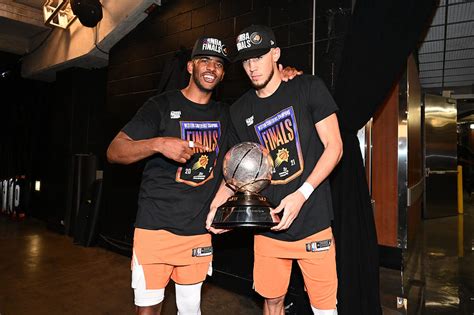 Devin Booker and Chris Paul #1 by Adam Pantozzi