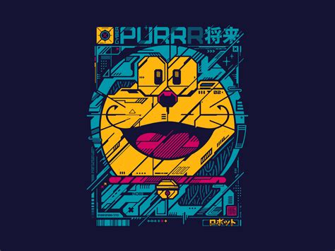 Cyber Purrr By Moises Msix On Dribbble
