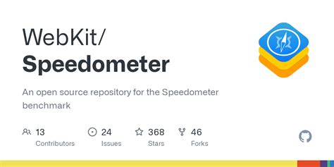 github webkit speedometer an open source repository for the