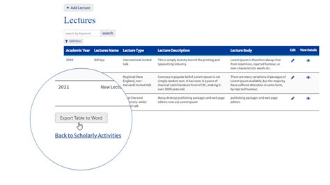 Export Data To Word Or Excel Knack Add Ons Ksense