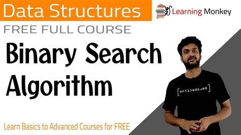 Binary Search Algorithm Lesson 16 Data Structures Learning