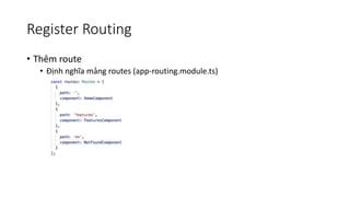 Angular Routing PPT