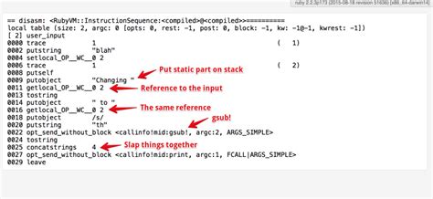 Ruby Bang Strange Behaviour Stack Overflow