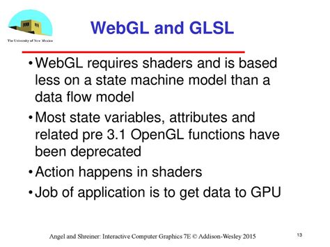 Introduction To Computer Graphics With Webgl Ppt Download