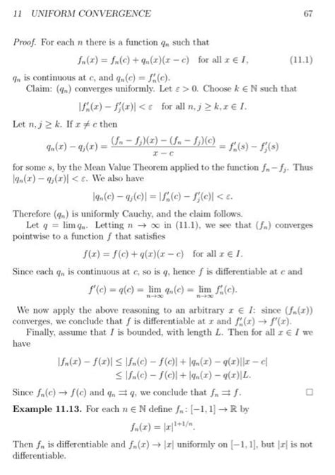 solved real analysis prove the following problem based on