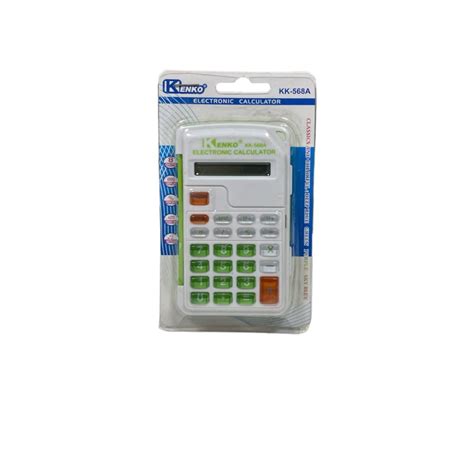 Calculadora De Bolsillo Kenko Verde Papeles Gráficos Chile