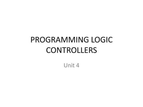 Unit 4ppt