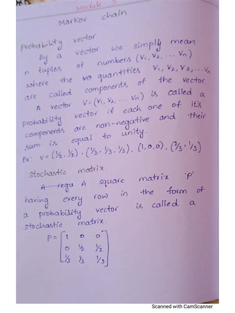 markov chain pdf