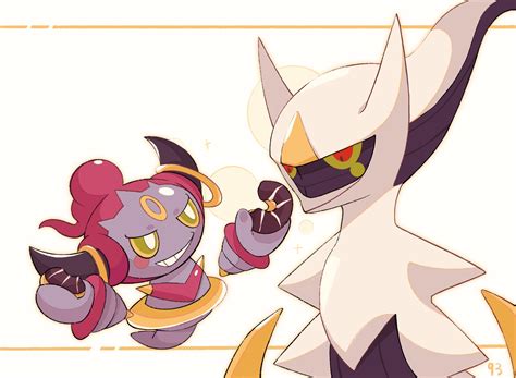 93mai Arceus Hoopa Hoopa Confined Nintendo Pokemon Highres