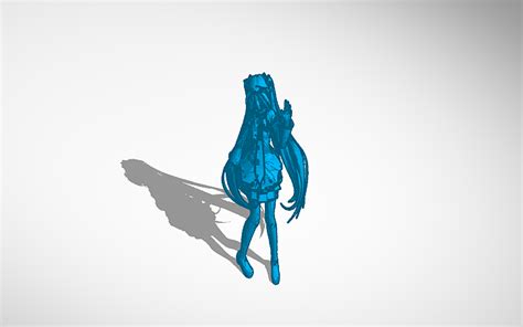 3d Design Cursed Miku Thingiverse Tinkercad