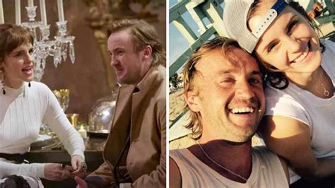 Emma Watson Opens Up About Falling In Love With Co Star Tom Felton