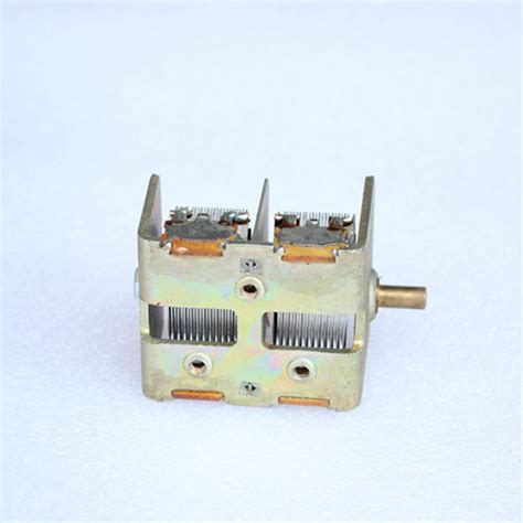 Dual Variable Capacitor 2 X 365pf Inventory Product For Tube Tuner Rad Iwistao Hifi Minimart