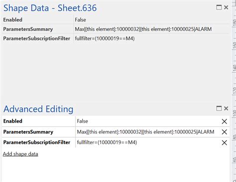 Protocol Visio Shape Tab Color Based On Table Column Filter And Alarm