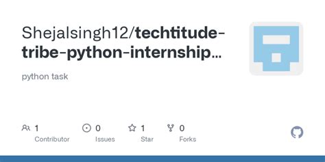 Shejal Singh On Linkedin Github Shejalsingh12techtitude Tribe