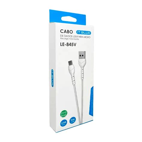 Cabo De Dados Usb V Metro It Blue Nova Trida Eletr Nica