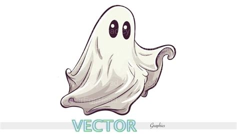 Ghost SVG Vector Ghost Design SVG Ghost Movie Clip Art White Ghost Png Svg Eps Jpeg Format Files