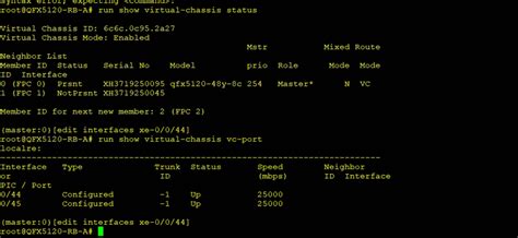 Qfx 5120 48y Virtual Chassis Switching