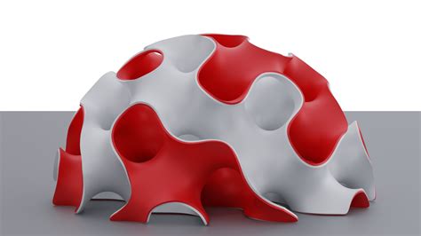 3d Model Gyroid Brain Structure Turbosquid 2339597