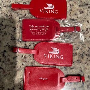 Viking Other Viking Leather Luggage Tags Poshmark