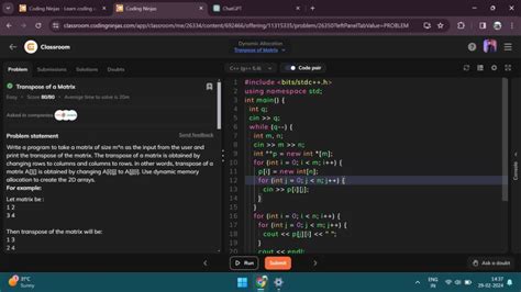 day 55 of code challenge dynamic memory allocation anshuman singh