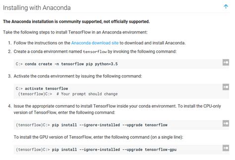 Win10 Anaconda下tensorflow Gpu环境搭建详细教程（包含cuda Cudnn安装过程） 郭耀华 博客园