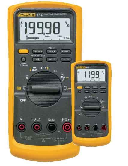 Цифровые мультиметры Fluke 80 серии V - ЛенСтройСвязьКомплектация