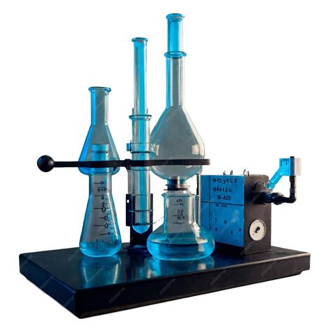 Premium Photo Chemistry Reaction In An Erlenmeyer Flask Ai Generative