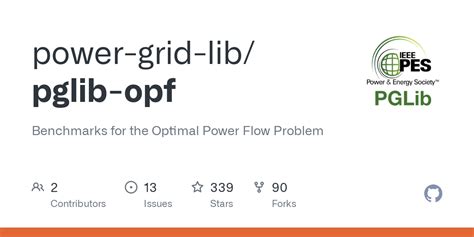 Issues Power Grid Lib Pglib Opf GitHub