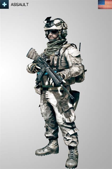 Battlefield 3 American Classes