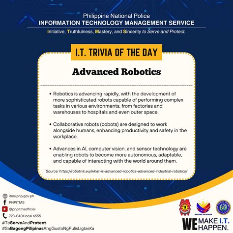 The Robots Are Getting Smarter Advanced Robotics Is Pushing The