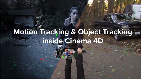 motion tracking and object tracking inside cinema 4d