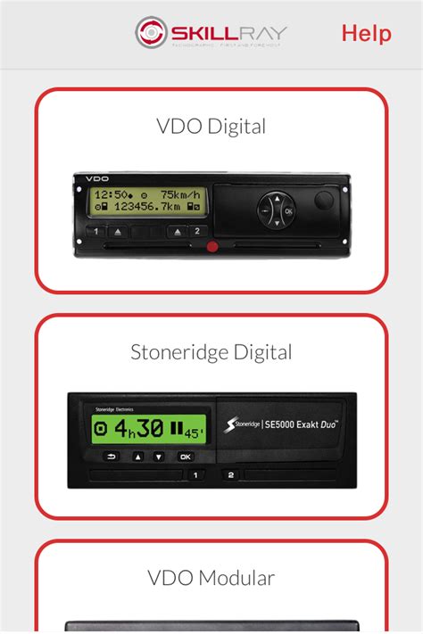 Smart Tacho Fault Codes