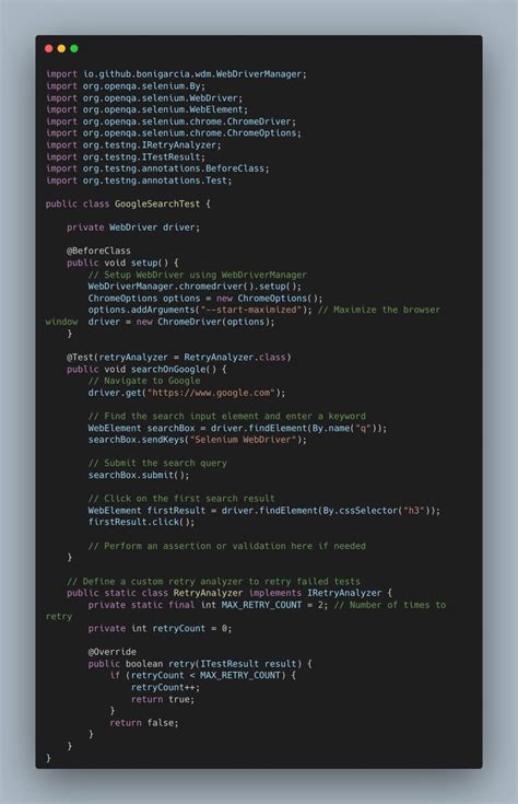 Raman Hullur On Linkedin Iretryanalyzer Selenium Automation