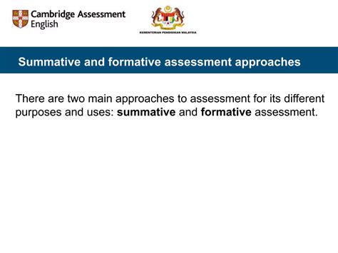Assessment Formative Vs Summative Pptx