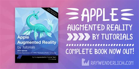 Apple Augmented Reality By Tutorials Complete Book Now Available Kodeco