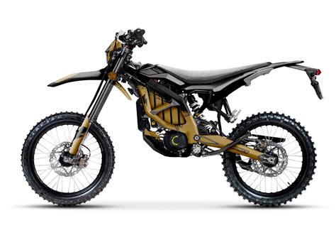 Surron Ultra Bee Graphics Suronics Half Gold Black Graphics Kit Decal