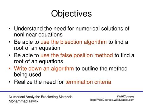 bracketing methods
