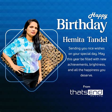 Thats End Pvt Ltd On Linkedin Thatsend Birthdaygirl Birthday Opportunities