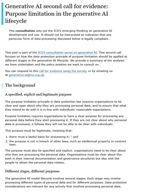 Data Minimization In Generative Ai Pdf Artificial Intelligence Intelligence Ai And Semantics