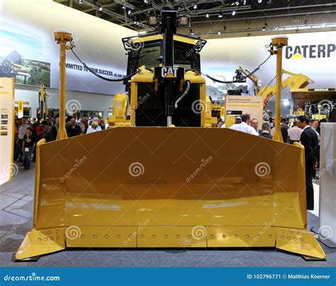 Earthmover At A Construction Fair In Germany Editorial Photo Image Of