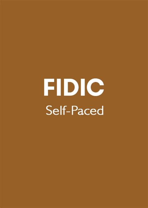 Fidic Conditions Of Contract Certification Training By Red Learning