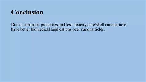 Core Shell Nanoparticles And Its Biomedical Applications Pptx