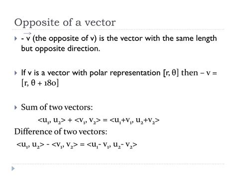 ppt adding subtracting and parallel vectors powerpoint presentation