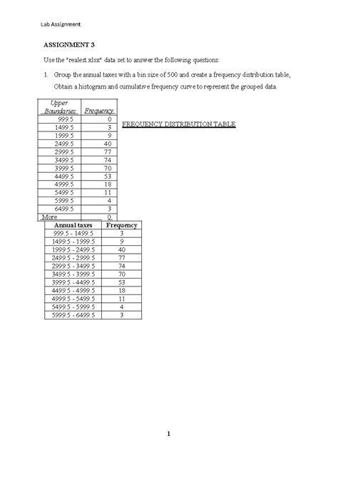 Lab Assignment 3 Answer And Question Lab Assignment Use The