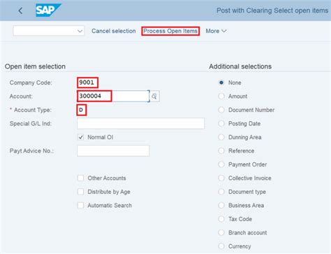 F 04 In SAP FICO Post With Clearing SAPFICOBLOG