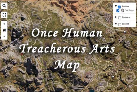 Once Human Morphic Crates Locations Map
